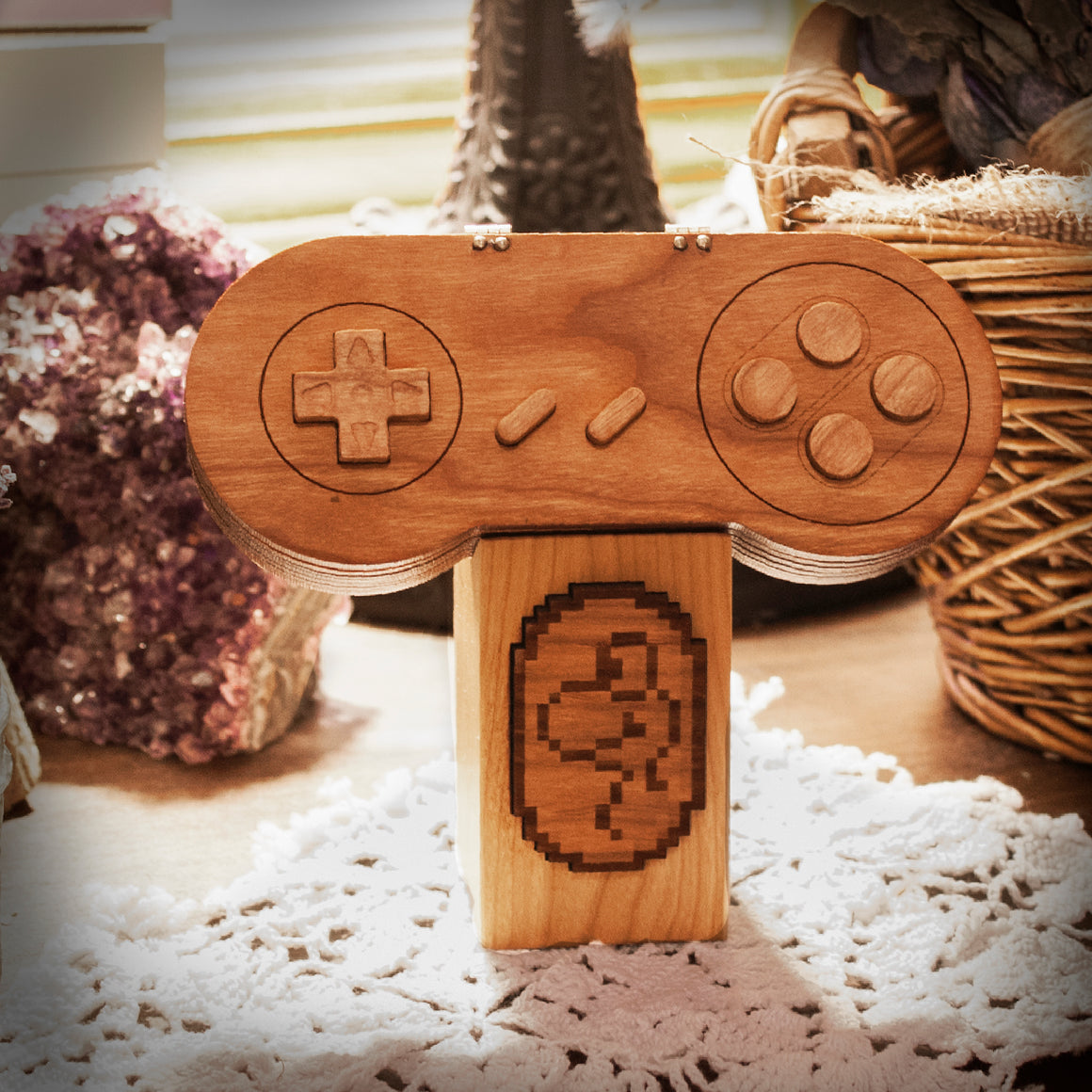 Super Mario World SNES Shadowbox – spitfirelabs